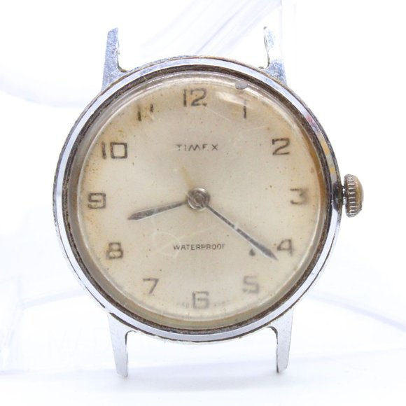 Timex | Accessories | Vintage Timex Watch Womens Silver Tone Stainless ...
